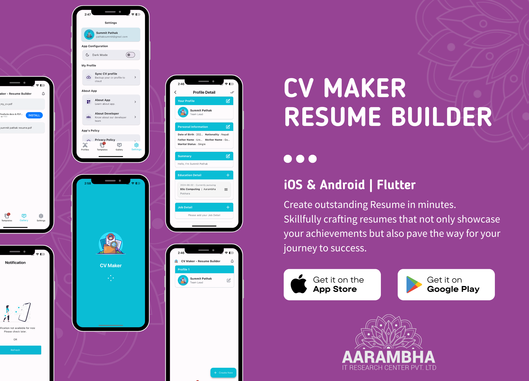 CV Maker Resume Builder